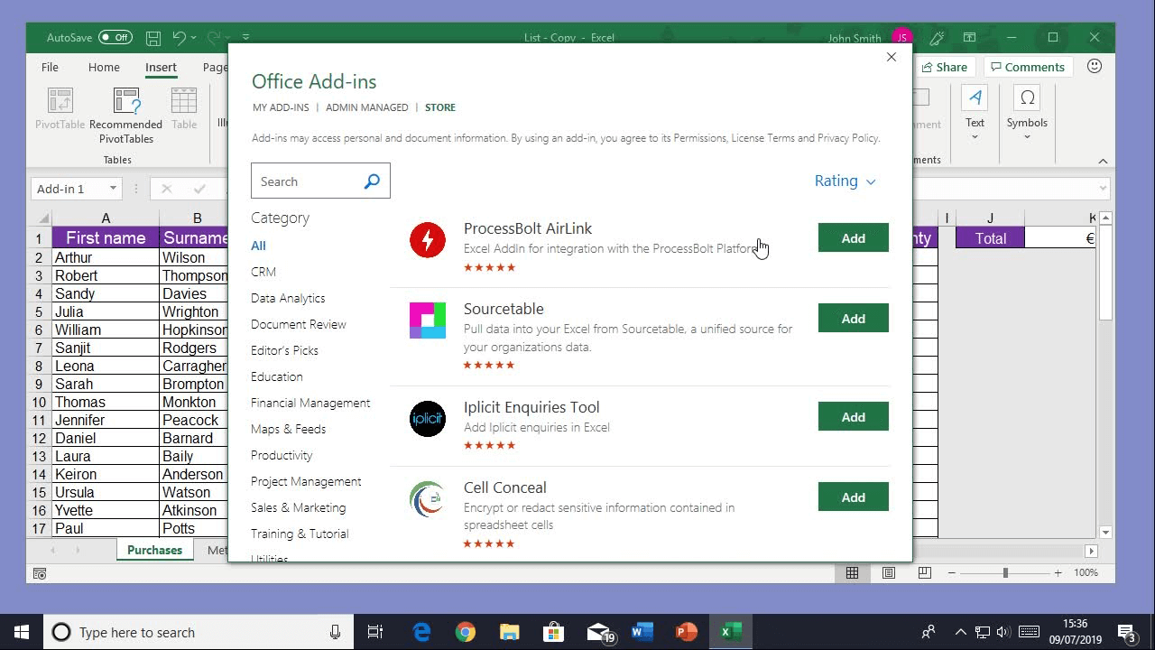 Excel 365 - Configurarea opțiunilor și setărilor - Docentix