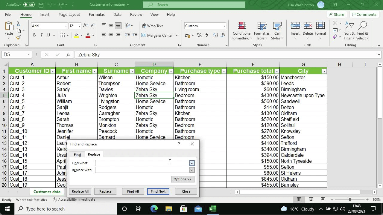 Excel 365 - Găsirea și gruparea datelor - Docentix